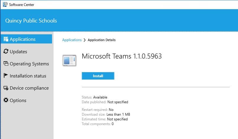 Install Applications with Software Center - Quincy Public Schools