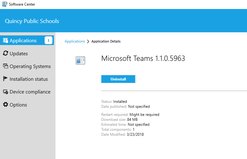 Install Applications with Software Center - Quincy Public Schools